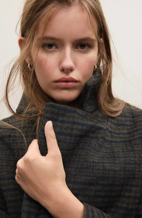 Mango Checked Coat