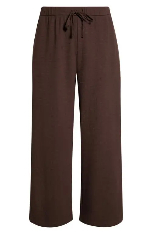 Eileen Fisher Ankle Wide Leg Drawstring Pants