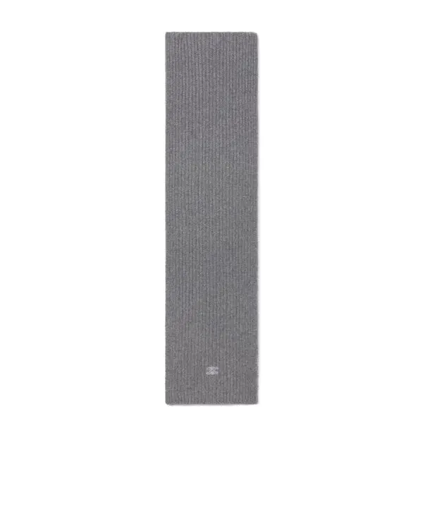 Celine Ribbed Cashmere Scarf
