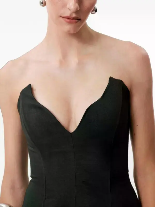 CONCEPTO Sena Strapless Fitted Maxi Dress