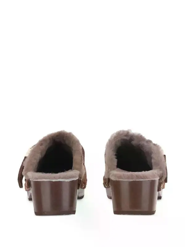 DR. SCHOLL'S SHOES Pescura Robin Faux-fur Mules