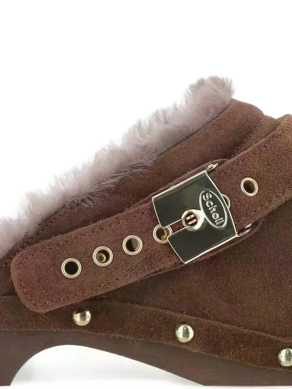 DR. SCHOLL'S SHOES Pescura Robin Faux-fur Mules