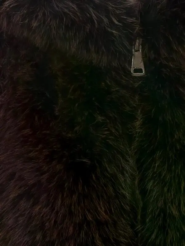 UNCOMMON Faux-fur Hooded Vest