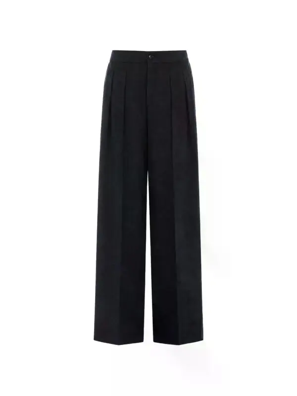 ELEH Pleated Wide-leg Trousers