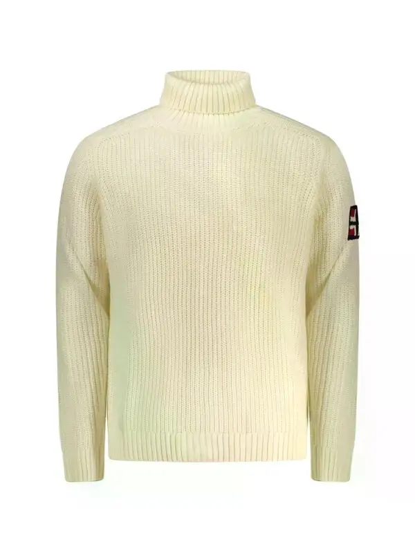 NORWEGIAN RAIN Ribbed-knit Roll-neck Sweater - Neutrals