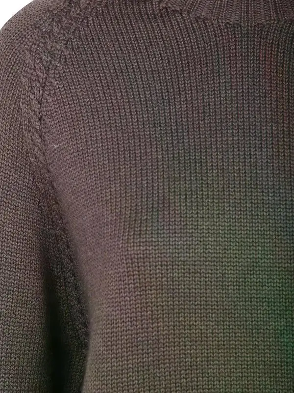 Rossopuro High-neck Raglan-sleeve Sweater