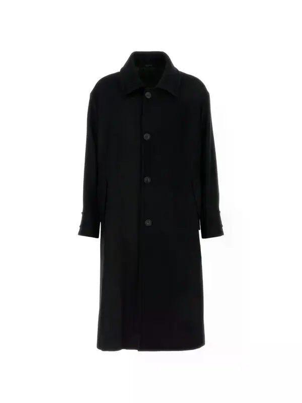 Giorgio Armani Single-breasted Buttoned Coat