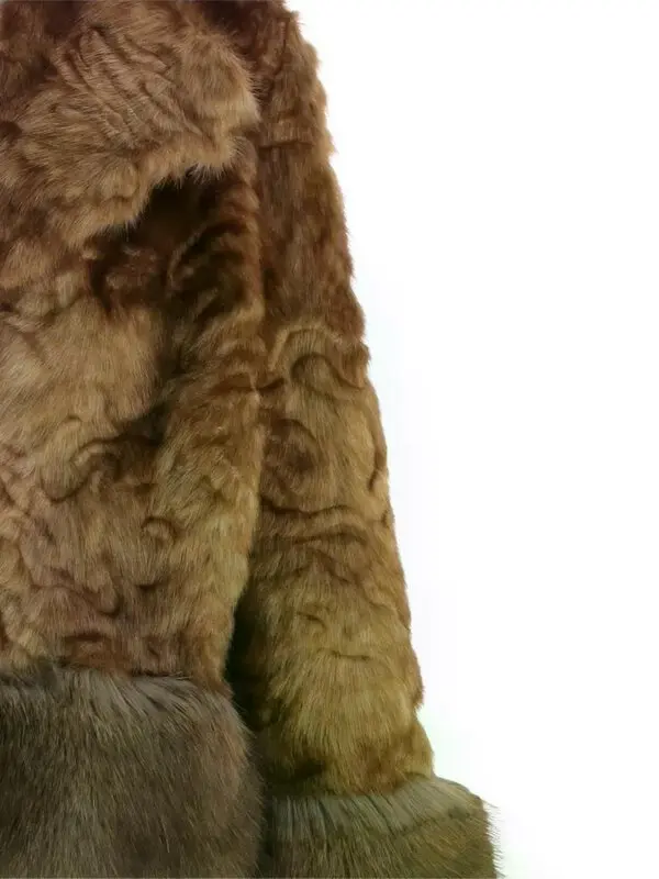 UNCOMMON Faux-fur Panelled Jacket
