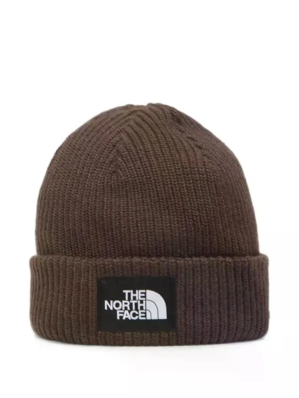 The North Face Salty Flashdry™ Logo-patch Beanie Hat - Brown