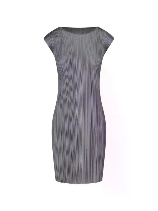 Issey Miyake Plissé-effect Mini Dress