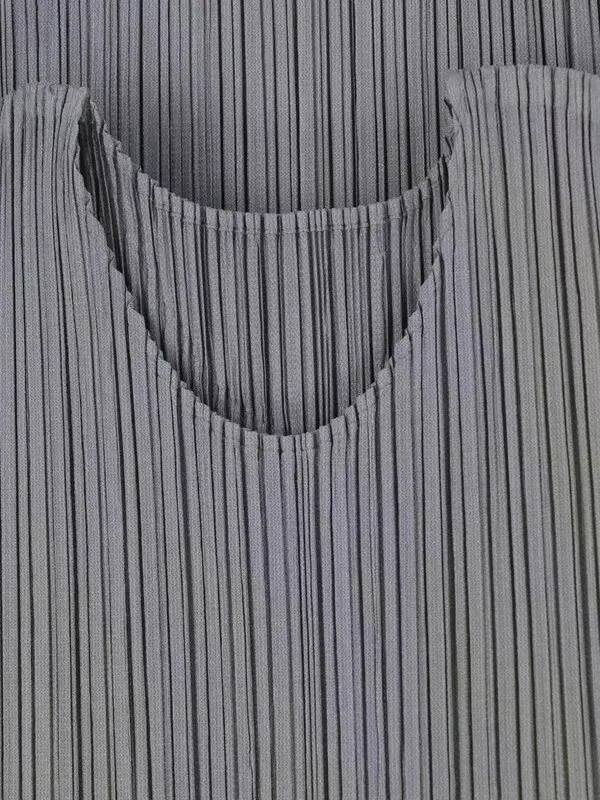 Issey Miyake Plissé-effect Mini Dress