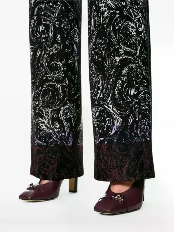 MARCCAIN All-over Print Palazzo Pants