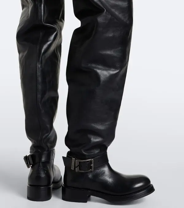 Balenciaga Leather Over-the-knee Boots