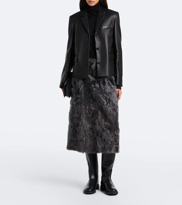 AQUAZZURA Ride Leather Knee-high Boots