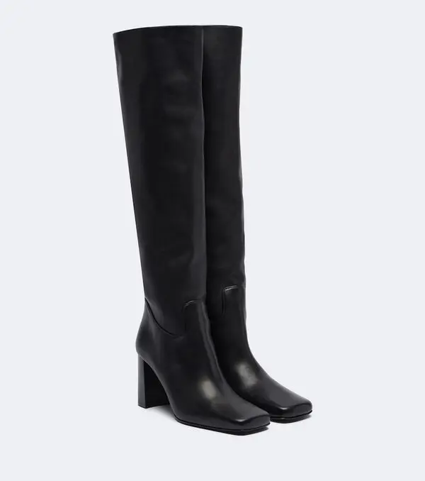 Khaite Petra Leather Knee-high Boots