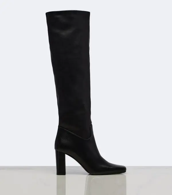 Khaite Petra Leather Knee-high Boots