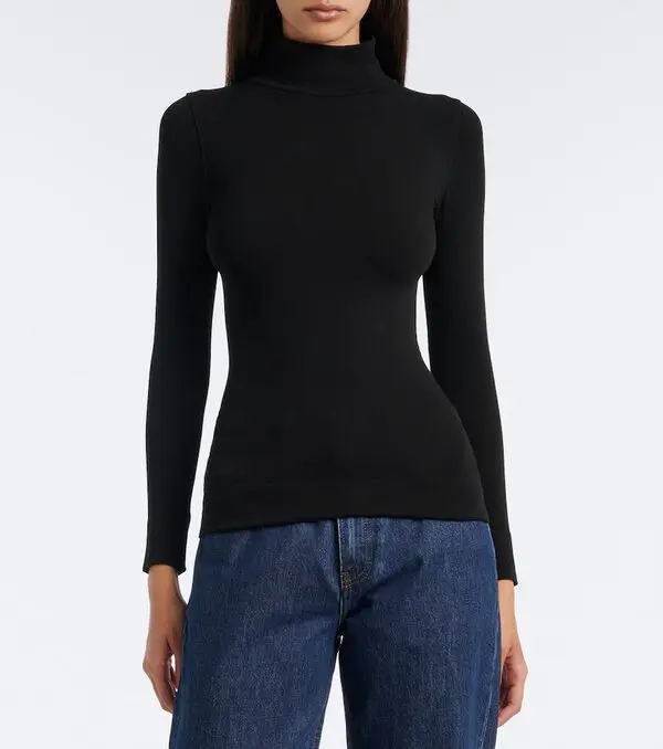 TOTEME Jersey Turtleneck Top