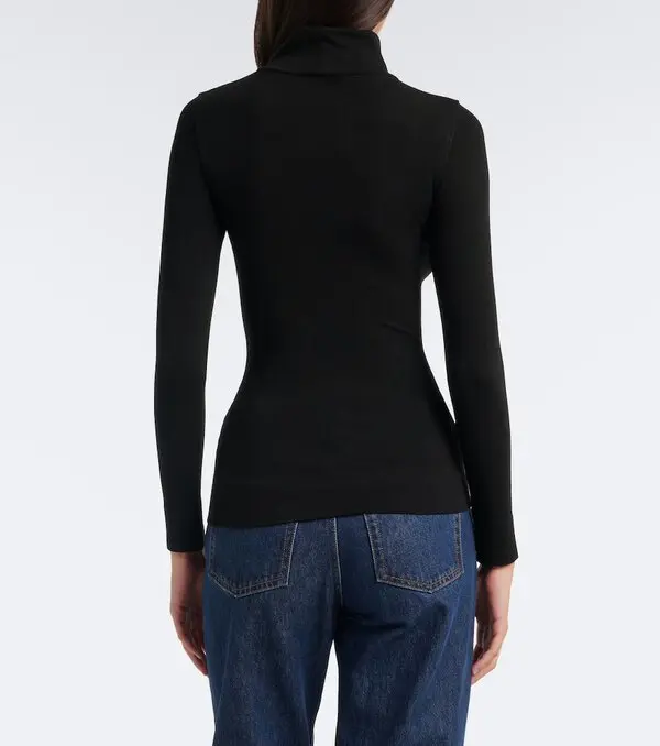 TOTEME Jersey Turtleneck Top
