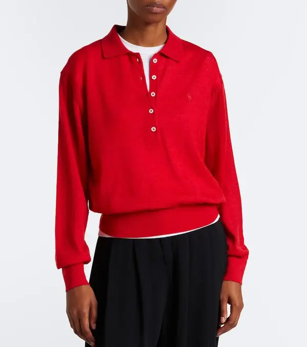 Polo Ralph Lauren Wool Polo Sweater