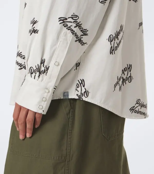Visvim Lhamo Printed Cotton Shirt