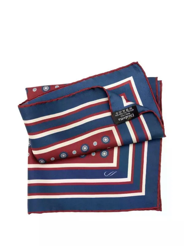 ELIZABETTA Pantera Pocket Square