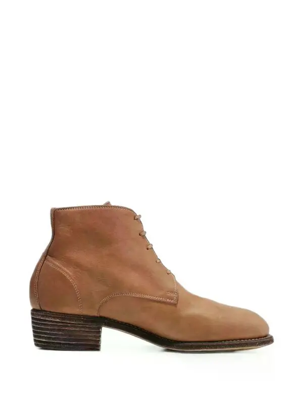 Undercover X Guidi Leather Desert Boots