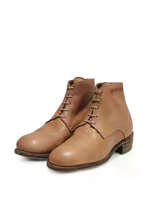 Undercover X Guidi Leather Desert Boots