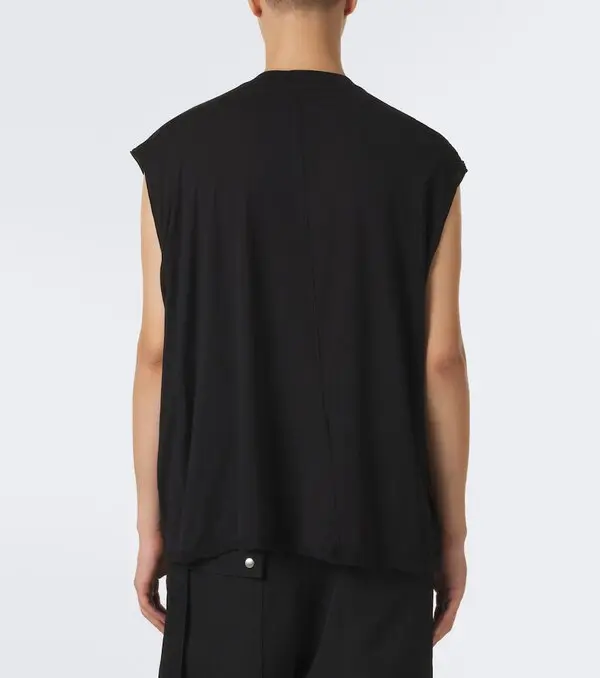 Rick Owens Dylan Cotton Gauze Jersey Top