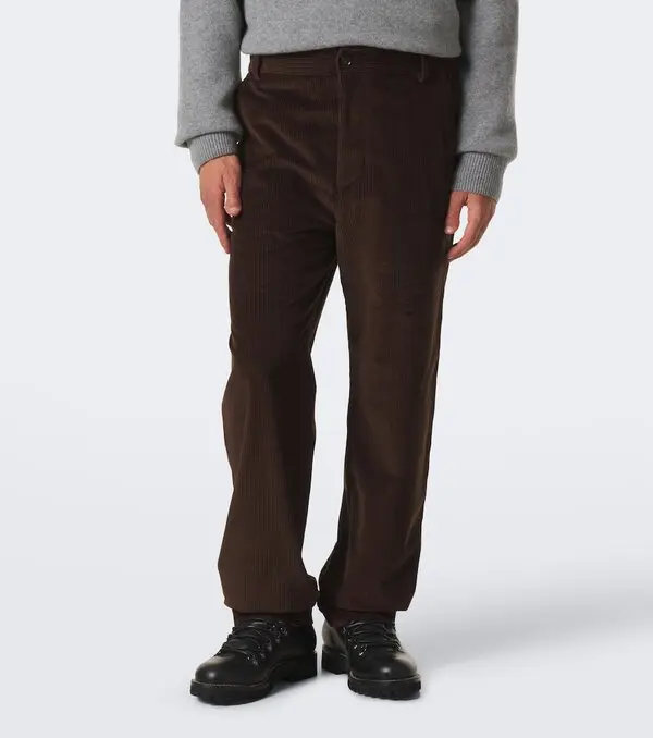 Moncler Cotton Corduroy Straight Pants