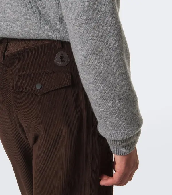 Moncler Cotton Corduroy Straight Pants