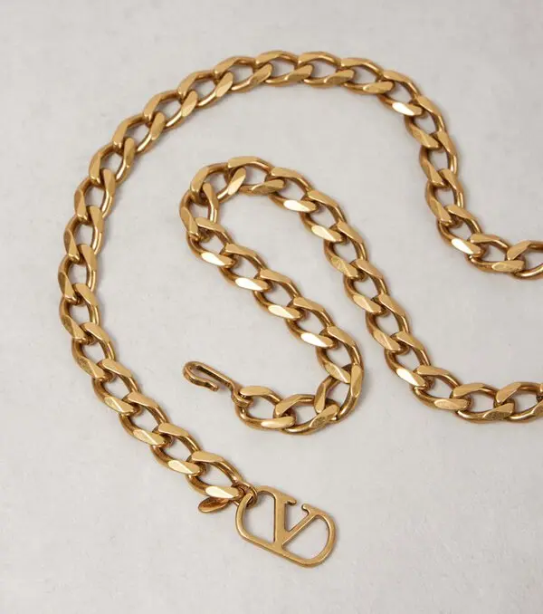 Valentino Garavani Vlogo Signature Chain Belt