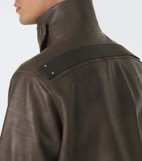 Rick Owens Tower Alice Leather Jacket