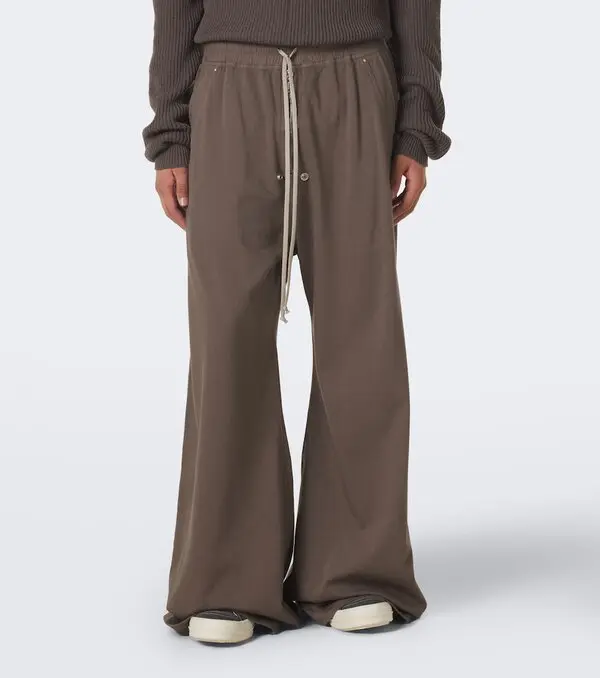 Rick Owens Geth Belas Cotton Jersey Sweatpants