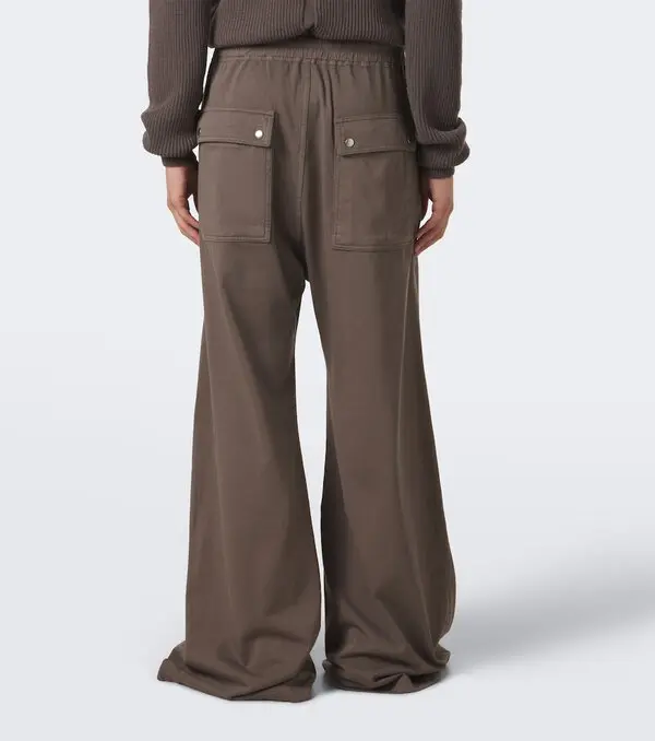 Rick Owens Geth Belas Cotton Jersey Sweatpants