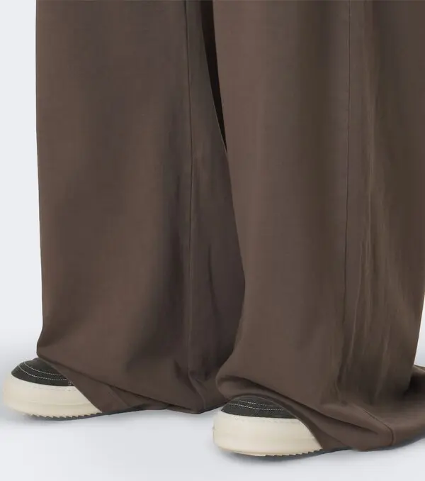 Rick Owens Geth Belas Cotton Jersey Sweatpants