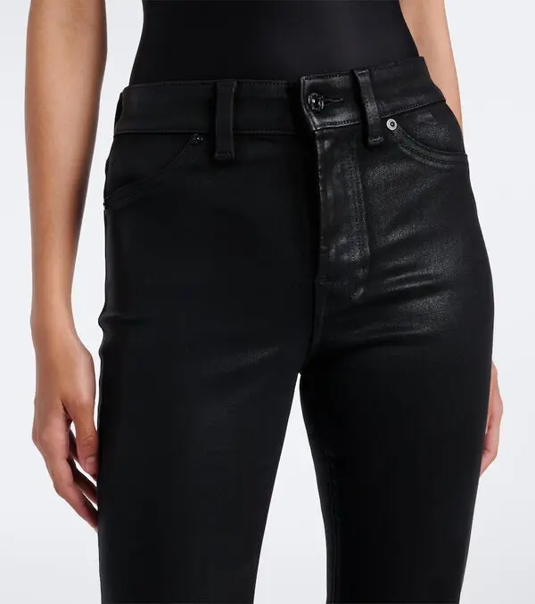 7 For All Mankind Coated Bootcut Jeans