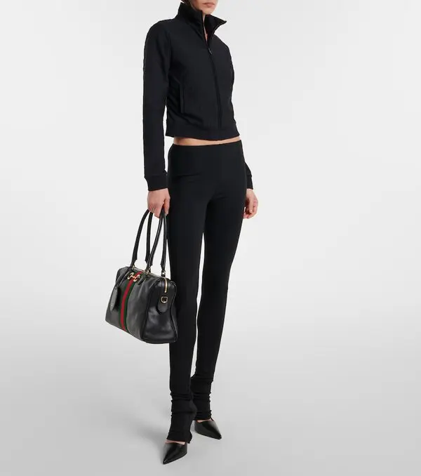 Gucci Borsetto Large Leather Tote Bag