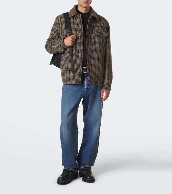 Moncler Wool And Cashmere Sweater - Brown