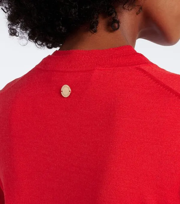 Carolina Herrera Wool And Silk-blend Cardigan