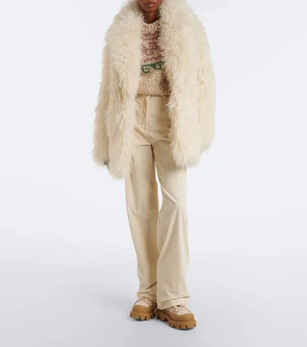 Moncler Wool And Alpace-blend Jacquard Sweater