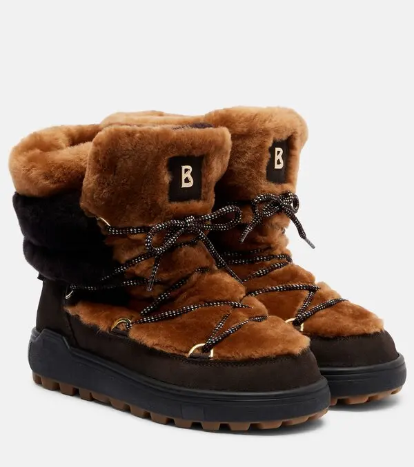 Bogner Chamonix Suede Snow Boots