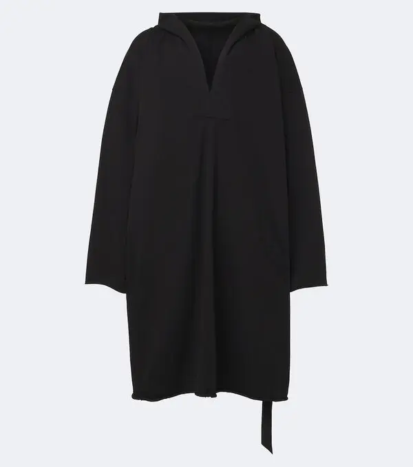 Rick Owens Cotton Jersey Hoodie