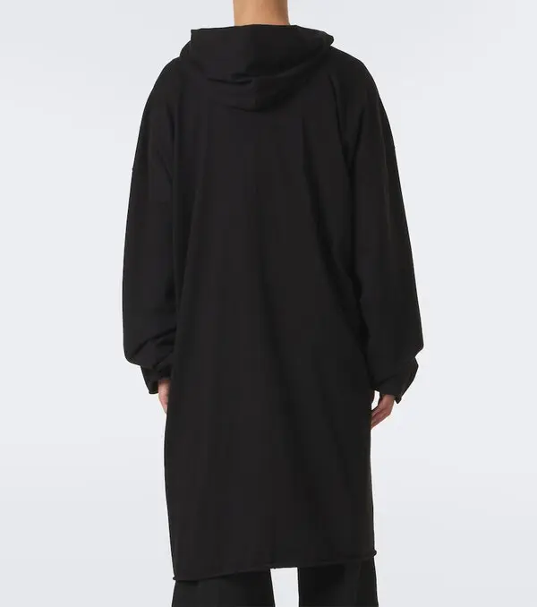 Rick Owens Cotton Jersey Hoodie