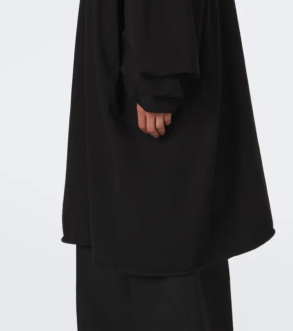 Rick Owens Cotton Jersey Hoodie