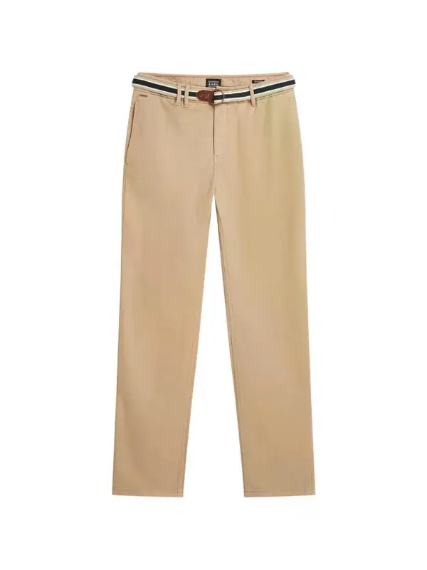 Scotch & Soda Warren Belted Chino Trousers
