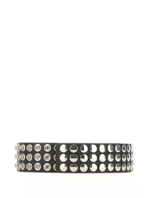 IRO PARIS Triple Click Press-stud Belt - Black