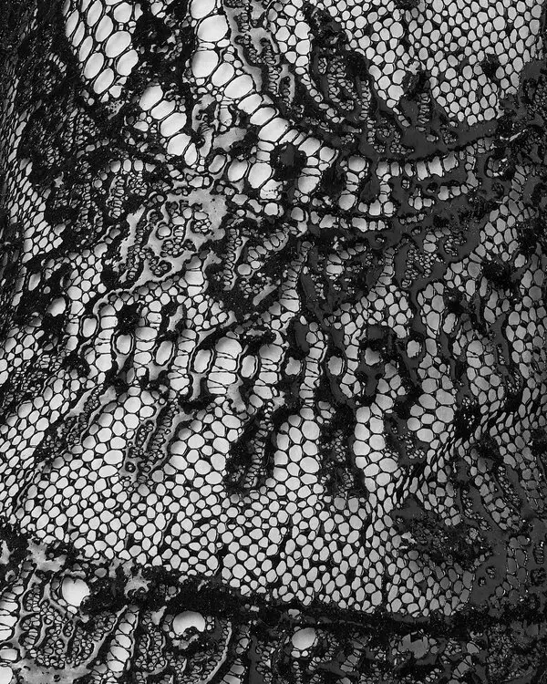 Saint Laurent Boat-neck Bodysuit In Silicone-coated Lace