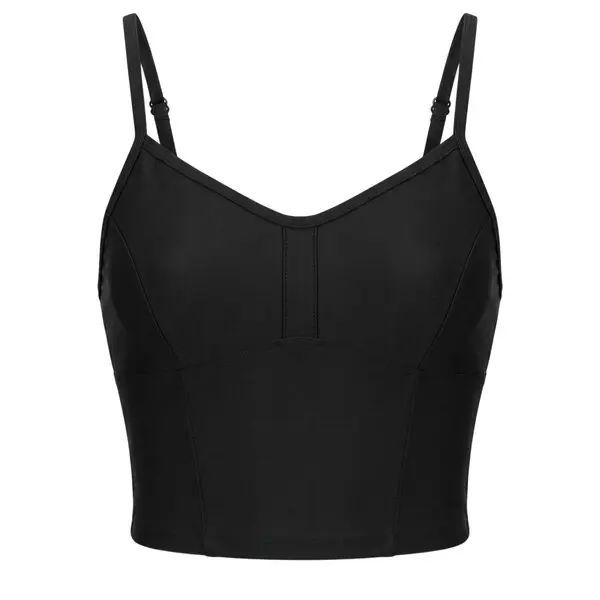 LIME RICKI SWIMWEAR Classic Crop Top