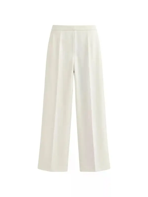 JUCCA Pressed-crease Wide-leg Trousers