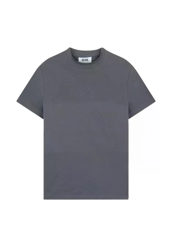 Gcds Logo-embroidered Slim-fit T-shirt